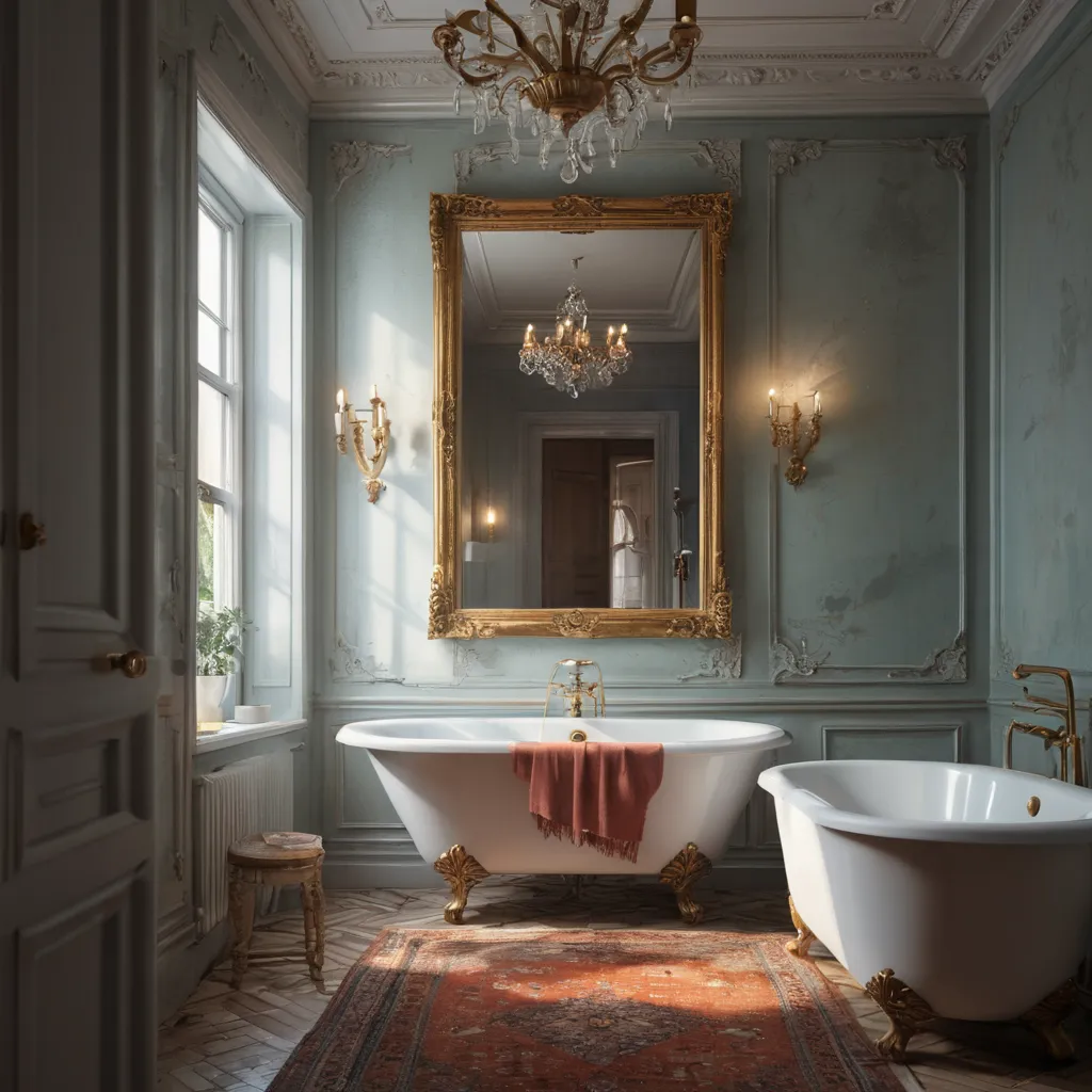 Parisian Elegance: Transform Your Bathroom Decor